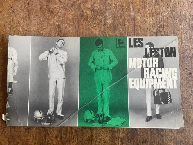 RARE 1966 LES Leston Product Brochure Motor Racing Equipment Accessory ...