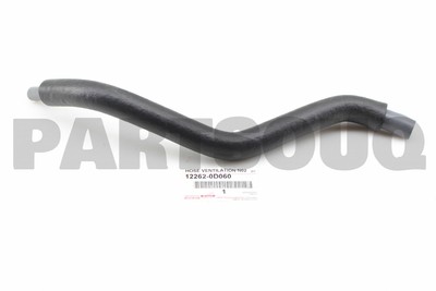 1226375070 GENUINE TOYOTA HOSE, VENTILATION, NO.3 12263-75070 EUR 6,71 ...