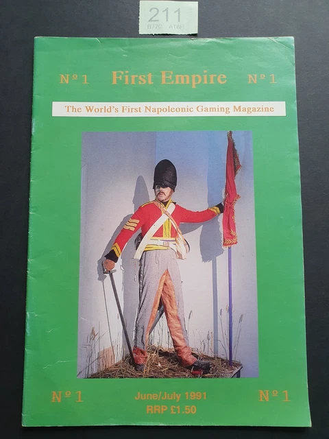 FIRST EMPIRE ISSUE No:1 The Magazine For Napoleonic Wargamers Mint Sc ...