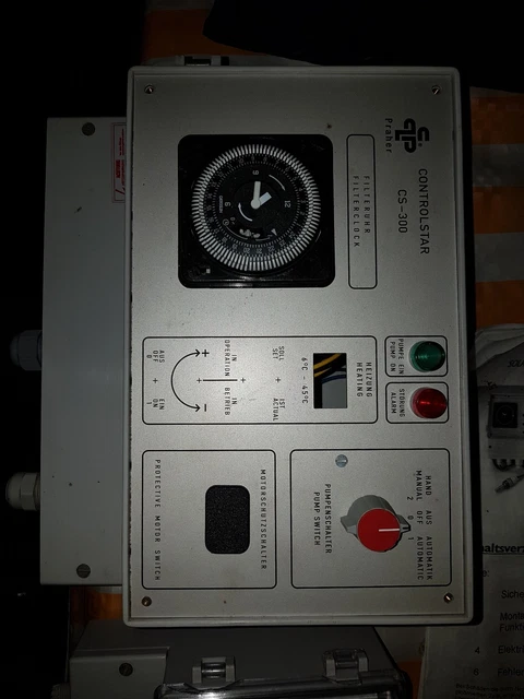 PRAHER FILTERSTEUERUNG POOL Sandfilter Controlstar CS 300 EUR 50,00 ...