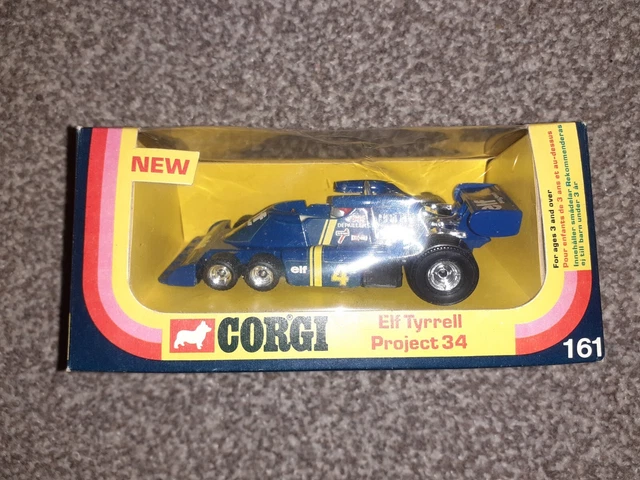 CORGI TOYS ELF Tyrrell-Ford Formula 1 Racing Car Jackie Stewart No 158 in Box £15.00 - PicClick UK