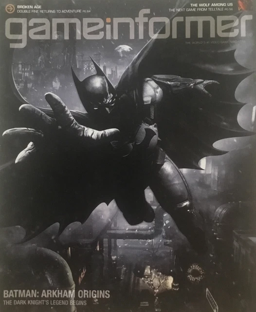 GAME INFORMER MAGAZINE May 2013 #241 Batman Arkham Originals Tomb ...