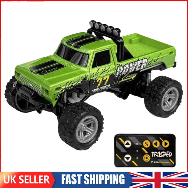 1/64 RC TRUCK All Terrain Electric Vehicle Toy 2.4GHz for Boys & Girls ...