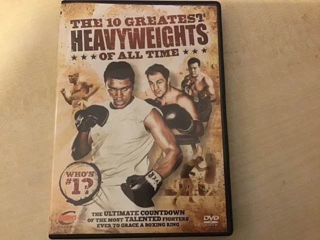 THE TEN GREATEST Heavyweight Boxers Of All Time DVD !!! - Over 200 mins ...