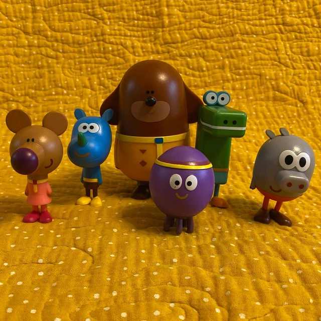 CBEEBIES HEY DUGGEE & Squirrels Toy Figure Set Tag Norrie Roly Happy ...