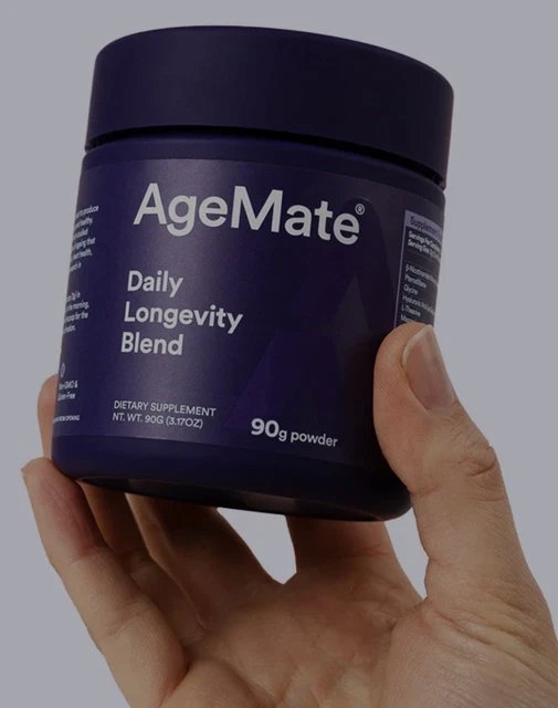AGEMATE UK DAILY Longevity Blend NMN 90g Powder £33.96 - PicClick UK