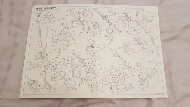 KYOSHO NOSTALGIC EXPLODED View Diagram £13.20 - PicClick UK