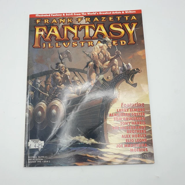 FRANK FRAZETTA FANTASY Illustrated Issue 2 Summer 1998 EUR 11,66 ...