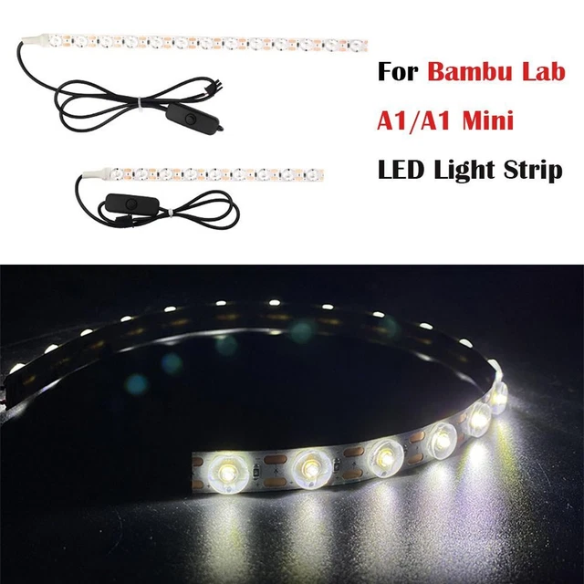 WATERPROOF LED LIGHT Strip for Bambu Lab A1/A1 Mini 3D Printer ...