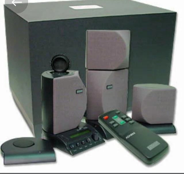 ALTEC LANSING MULTI-MEDIA ADA885 Computer Speaker System 4.1 Thx ...