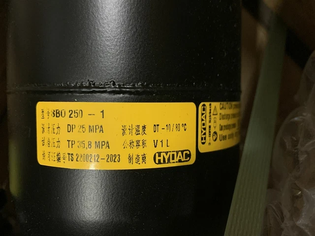 HYDAC SB0 250-1 Accumulatore a membrana SB0250-1 90 BAR EUR 200,00 ...