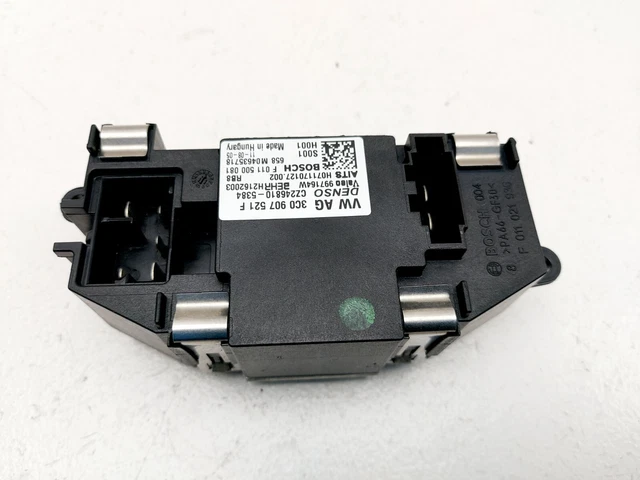 AUDI A3 8P Heater Blower Fan Motor Resistor 3C0907521F 2012 £24.99 ...