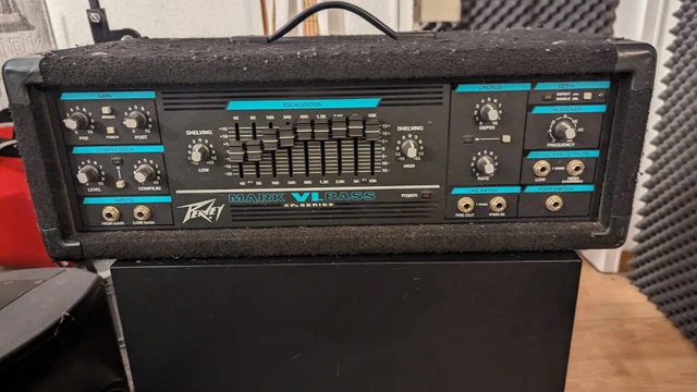 Vintage Peavey Bass Top Teil Top Of The Line Vente Aux EnchÈres