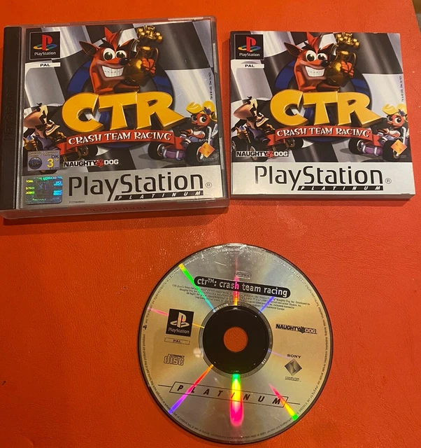 CTR CRASH TEAM Racing Ps1 - Pal - Completo - Funzionante - Ottime ...