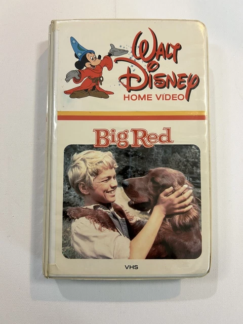 WALT DISNEY HOME Video ‘Big Red’ 1962 (VHS, 1984) £5.90 - PicClick UK