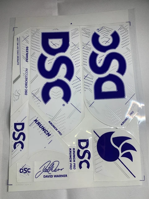 CRICKET BAT STICKER 3d Embossed £8.99 - PicClick UK