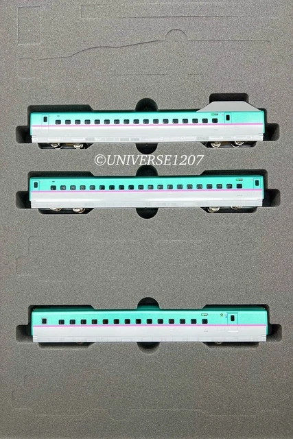 N SCALE KATO 10-1664 JR Series E5 Shinkansen Bullet Train "Hayabusa" 3 ...
