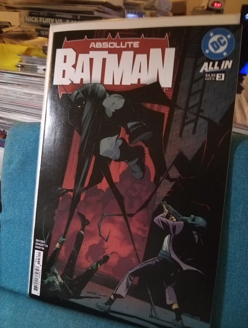 ABSOLUTE BATMAN #3A, Nick Dragotta Cover, DC All In, 2024 £15.20 ...
