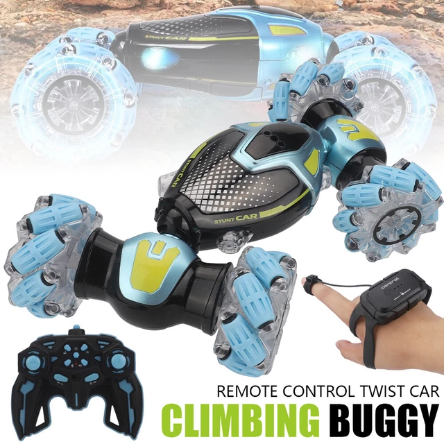 KIDS STUNT CAR 360° Hand Gesture Sensing RC 4WD Remote Control Off Road ...
