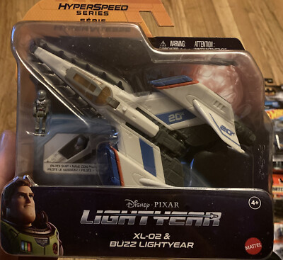 DISNEY PIXAR LIGHTYEAR 2022 Buzz Lightyear XL-01 Hyperspeed Series ...