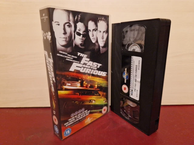 THE FAST AND the Furious - Paul Walker - PAL VHS Video Tape (A140) £1. ...