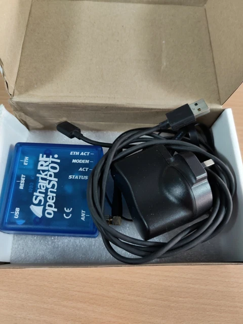 SHARK RF OPENSPOT 1 uhf hotspot in original box used in good working ...