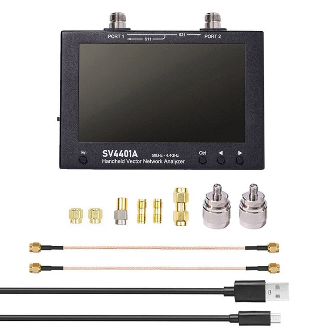 ANALYSEUR DE RÉSEAU vectoriel portable compact VNA pour mesure de ...