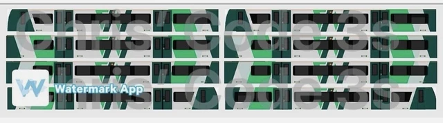 ADHESIVE VINYL CLASS 350 Decal suit OO Gauge Bachmann - London North ...