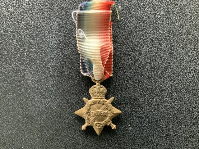VINTAGE WW1 MINIATURE British 1914-1915 Star Medal $15.00 - PicClick CA