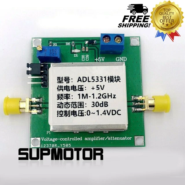ADL5331 AMPLIFIER MODULE Variable Gain RF Amplifier Board 1M-1.2GHZ VCA £32.59 - PicClick UK