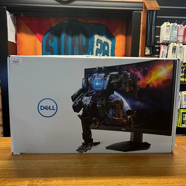 DELL 24-INCH FHD 165Hz Curved Gaming Monitor (Black) (S2422HG) £142.57 ...