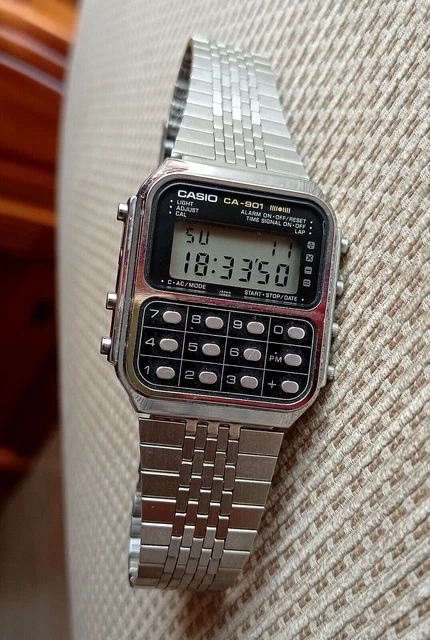 VINTAGE CASIO CA-901 Calculadora GAME con juego Invader EUR 375,00 ...