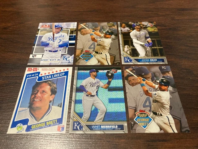 RARE BOBBY WITT Jr George Brett Merrifield Soler RC SP Exclusive Royals ...