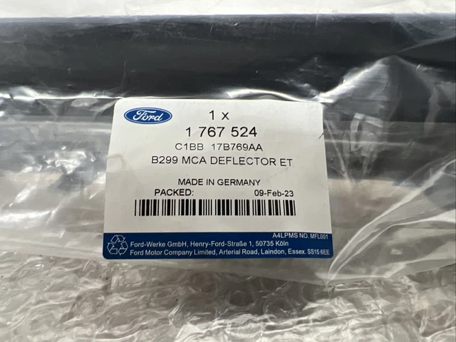GENUINE FORD FIESTA MK7 Front Bumper Stone Deflector 1767524 New £60.00 ...