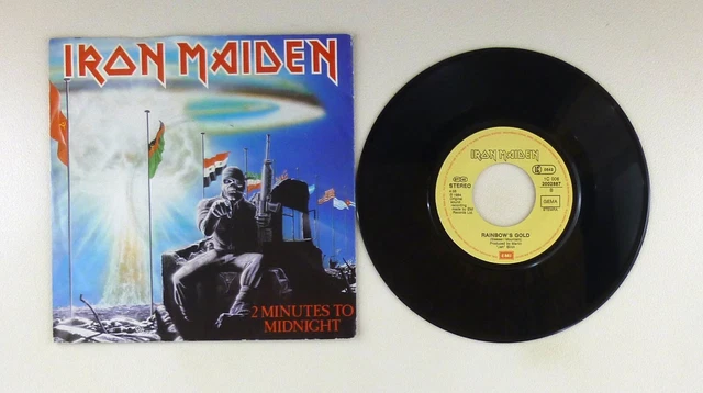 7& SINGLE VINYL - Iron Maiden – 2 Minutes To Midnight - S12465 Z01 EUR ...