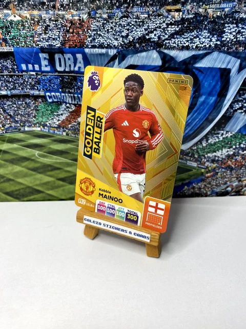 PANINI ADRENALYN XL 2024/25 2025 Kobbie Mainoo Man United Golden Baller ...