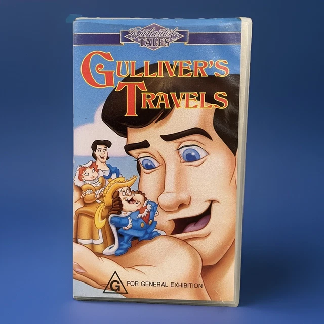 RARE GULLIVERS TRAVELS VHS Enchanted Tale Animation Video Tape 1997 $32 ...