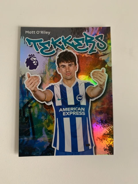 TOPPS 25/26 MATT O'RILEY BRIGHTON TEKKERS FOIL CARD No90 £3.30 ...