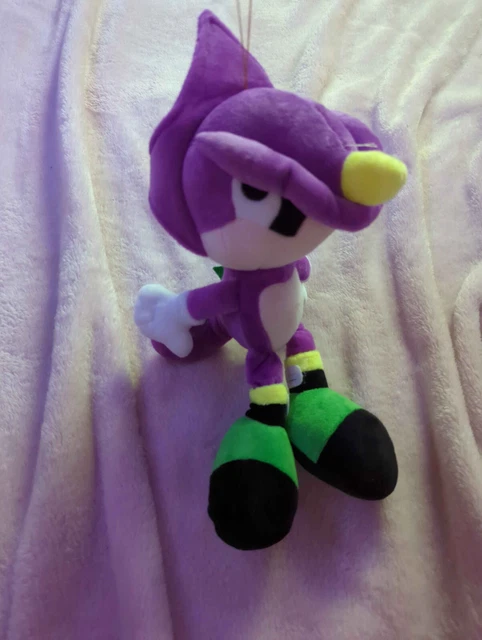 SONIC THE HEDGEHOG Espio Fanmade Plush Sonic Fighters Inspired £23.42 ...