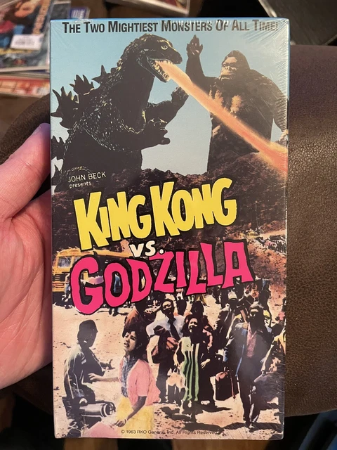 VHS VINTAGE 1963 RKO King Kong vs Godzilla EUR 11,41 - PicClick IT