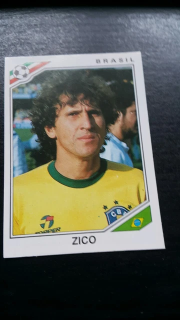 PANINI WORLD CUP Mexico 86 Cut Out Sticker Zico £7.00 - PicClick UK