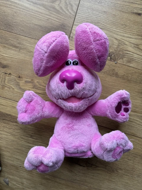 BLUES CLUES MAGENTA Talking Soft Toy Plush 15-inch TV Series Dog £7.55 ...