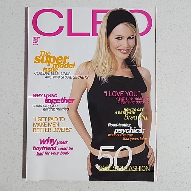 CLEO - VINTAGE Australian Magazine No.287 September 1996 CLAUDIA ...