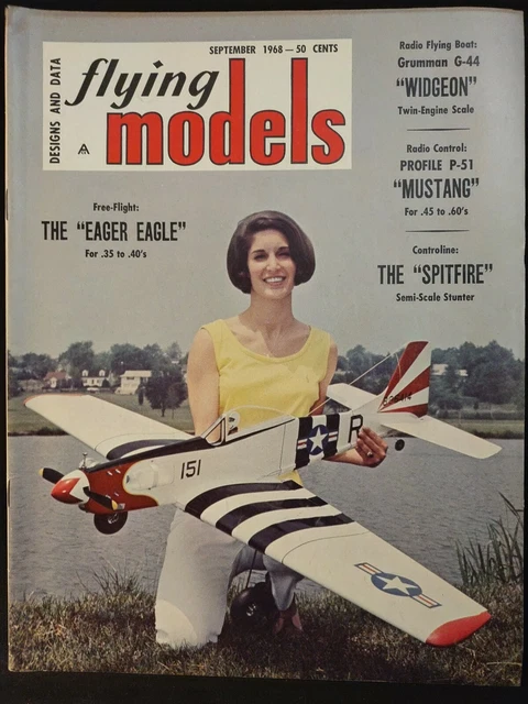 FLYING MODELS AIRCRAFT Aviation Airplane Magazine Settembre 1968 EUR 9,35 - PicClick IT