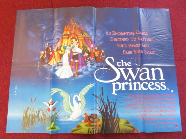 THE SWAN PRINCESS Uk Quad Poster Folded Richard Jack Palance John ...