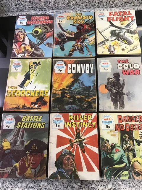 WAR PICTURE LIBRARY Comics (COMMANDO ) Job Lot X 9 EUR 5,15 - PicClick IT