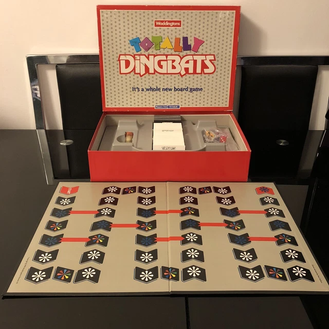 VINTAGE/RETRO WADDINGTONS TOTALLY Dingbats Board Game 1990s - Retro ...