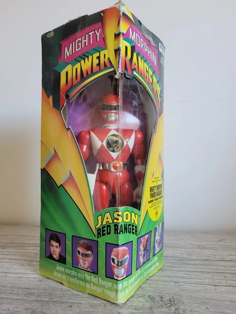 VINTAGE 1993 MIGHTY Morphin Power Rangers 8" Jason Red Ranger Action ...
