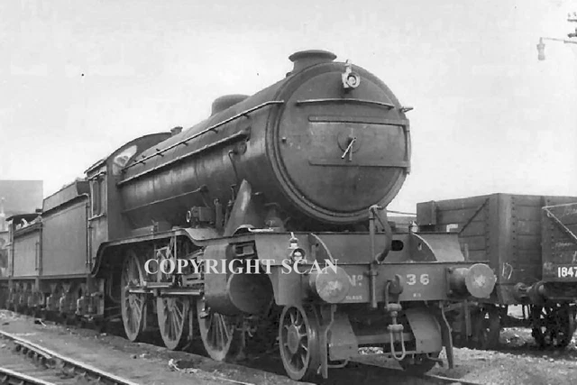 RAILWAY STEAM PHOTO : 36 LNER K2 @ BLAYDON SHED 33 £2.99 - PicClick UK