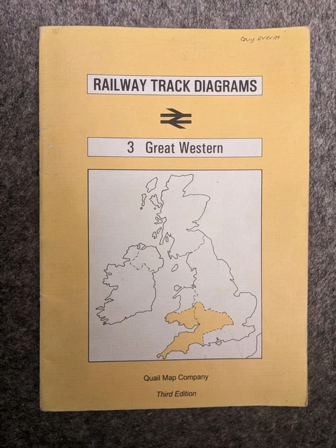 RAILWAY TRACK DIAGRAMS (Quail Track Maps) Western Third Edition £1.13 ...